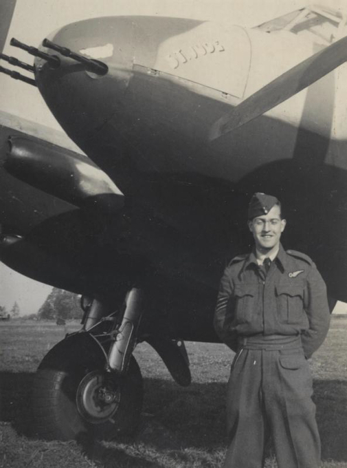 8/9.04.1945 No. 305 (P) Sqdn Mosquito FB/VI NT187 F/Lt Everson Location ...